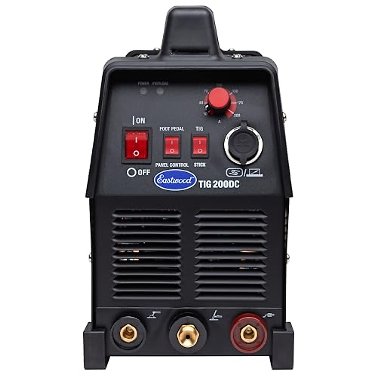 Eastwood 200 Amp DC TIG Welder Machine for Thin & Heavy Gauge Steel | Heavy Duty Multi Purpose Welding Machine | Perfect for TIG Welding and DIY Projects | 110/240V NEMA 6-50R Plug