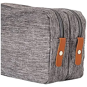 Unisex Adult Cosmetic Travel Bag, Grey, None