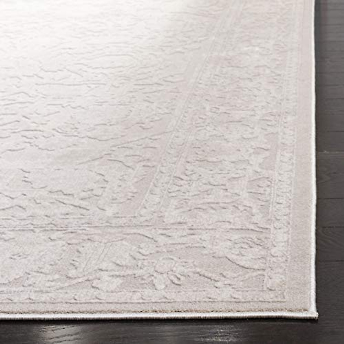 SAFAVIEH Reflection Collection 9' x 12' Cream / Ivory RFT665D Vintage Distressed Area Rug