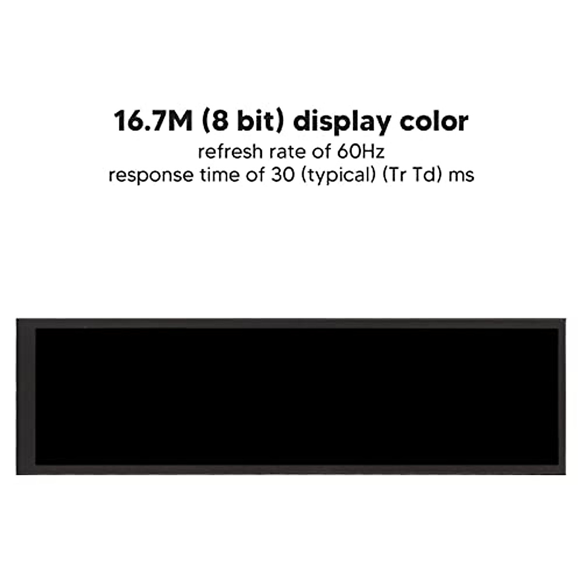 GOWENIC 8.8 Inch Touch Screen Monitor, 480x1920 High Resolution IPS Screen, Portable LCD HD Sub Screen Computer Monitor Panel for RasPi for Windows HDR