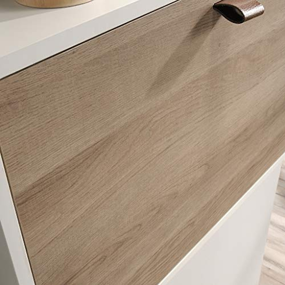 Sauder Anda Norr Wall Desk, White Finish