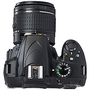 Nikon D3400 Digital SLR Camera & 18-55mm VR DX AF-P Zoom Lens (Black) - (Renewed)