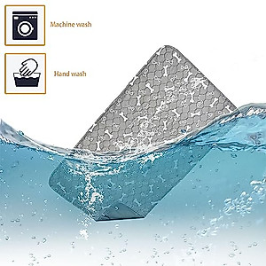 Oncpcare 47x24 Waterproof Guinea Pig Pads, Washable Rabbit Pee Pads, Reusable Fleece Guinea Pig Bedding Fast and Super Absorbent Pee Pad for Small Animals Bunny Hamster Rat