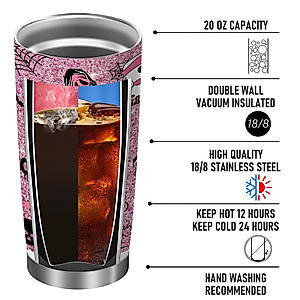 Scream Tumbler,Scary Movie Halloween Tumbler for Women Girls,Ghostface Tumbler Spooky Vibes 20 OZ Horror Scary Face Theme Decor Insulated Cup with Lid,Vacuum Stainless Steel Coffee Mug Stemless Cup