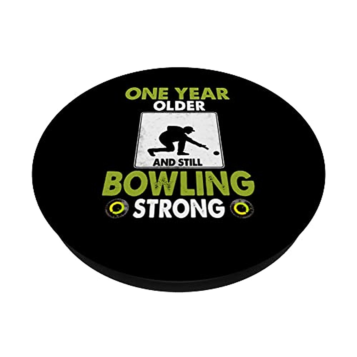 Lawn Bowls Birthday Idea For Men & Funny Lawn Bowling PopSockets Swappable PopGrip