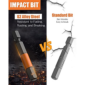 Buy Two Save More-Tools Impact Socket Adapter Set: Christmas Stocking Stuffers for Men Adults Dad and Mens Stocking Stuffers Impact Hex Head