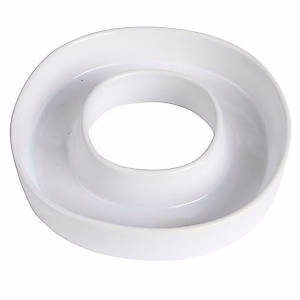 Ivy Lane Design Ceramic Greek Alphabet Dish, Omicron