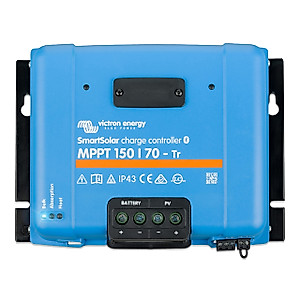 Victron Energy SmartSolar MPPT Tr 150V 70 amp 12/24/36/48-Volt Solar Charge Controller (Bluetooth)