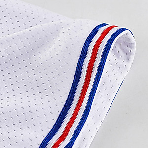 brand Mens Space Movie Basketball Shorts T Squad Shorts White S