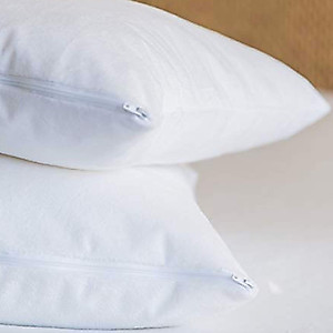 Little Sleepy Head Toddler / Travel Pillow Protectors for Pillows 13x18 and 14x19 (2-Pack)