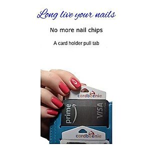 Cardbeenie Save your nails Credit Card Grab Tabs for Long Nails - 15 Pack