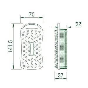 Gentle Massage Silicone Bath Scrub for All Kinds of Skin Slows Aging Smooths Cellulite Double-sided Body Brush Foam Great & Deep Cleansing for Men Women Children