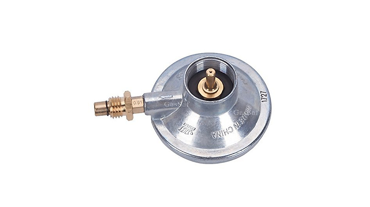 GasSaf Propane Gas Grill Control Valve Table Top Regulator with a 1"-20 ...