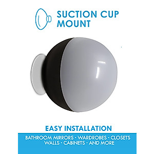 Bright Basics Ultra Bright LED Vanity Light Portable Wireless Ball Lamp Mirror Lights