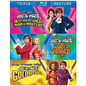 Austin Powers Triple Feature (International Man of Mystery / The Spy Who Shagged Me / Goldmember) [Blu-ray]
