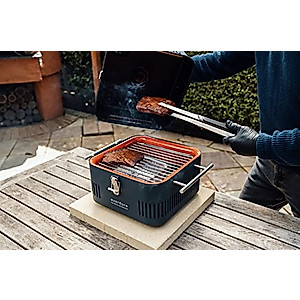 Everdure by Heston Blumenthal Premium Large Grilling Tweezers: Brushed Stainless Steel, Soft Grip Handle and Lightweight, Perfect Precision Tweezers for Handling Small Items on The Grill or Cooktop