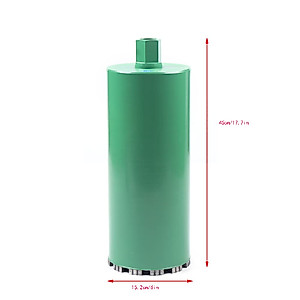 6'' Wet Diamond Core Drill Bit Set Wet Core Drill Bits for Concrete Diamond Wet Core Drill Bit Diamond Wet Coring Bit Fits Hard Concrete Brick Granite Material