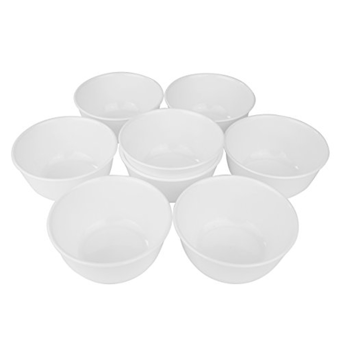 Corelle Livingware Winter Frost White 28 Ounce Glass Soup / Cereal Bowl (Set of 8)