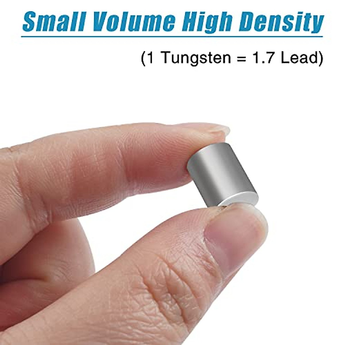 Tungsten Wood Car Weights 3.25oz Cylindrical Tungsten Weights Kit for Pine Race Wood Car, 14 Pieces Incremental Cylinders Weight to Optimize Your Wood Car Speed 4 Sizes