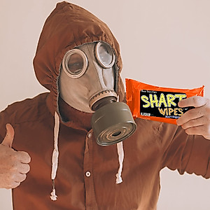 Gears Out Shart Wipes - Wet Wipes for Friends - Made in America, Pocket Size, Novelty