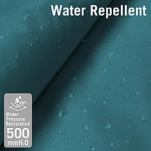 VIZALO 70x210D Nylon Fabric 58" Wide Cut by The Yard, Water Repellent、PU Coating for Outdoor/Indoor、DIY Craft、Bags、Accessories、Travelware、Upholstery、Tarp、Tent、Lining for Bag (Varsity Blue, 3 Yard)