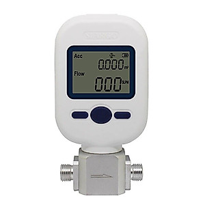 Digital Gas Mass Flow Meter Air Argon Nitrogen Oxygen Flow Rate Meter Range 0-100L/Min MF5708