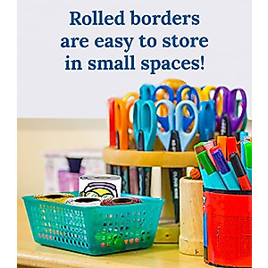 Carson Dellosa Kind Vibes 36 Ft Straight Emoji Bulletin Board Borders, Classroom Borders for Bulletin Board, White Board, Cork Board, Locker, and Classroom Décor, Bulletin Board Trim