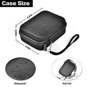 Cards Holder Case Compatible with PM TCG Cards/for SKYJO/for Five Crowns/for UNO/for Phase 10 Playing Cards, Card Game Storage Organizer Holds Up to 400 Cards - Black (Box Only)