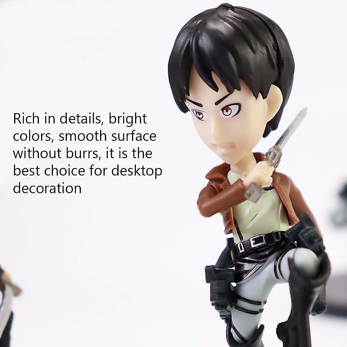 DATCH Anime Figures 6pcs Japanese Anime Figure Set Home Office Desktop Decoration Action Figures Toy Gift for Anime Fans