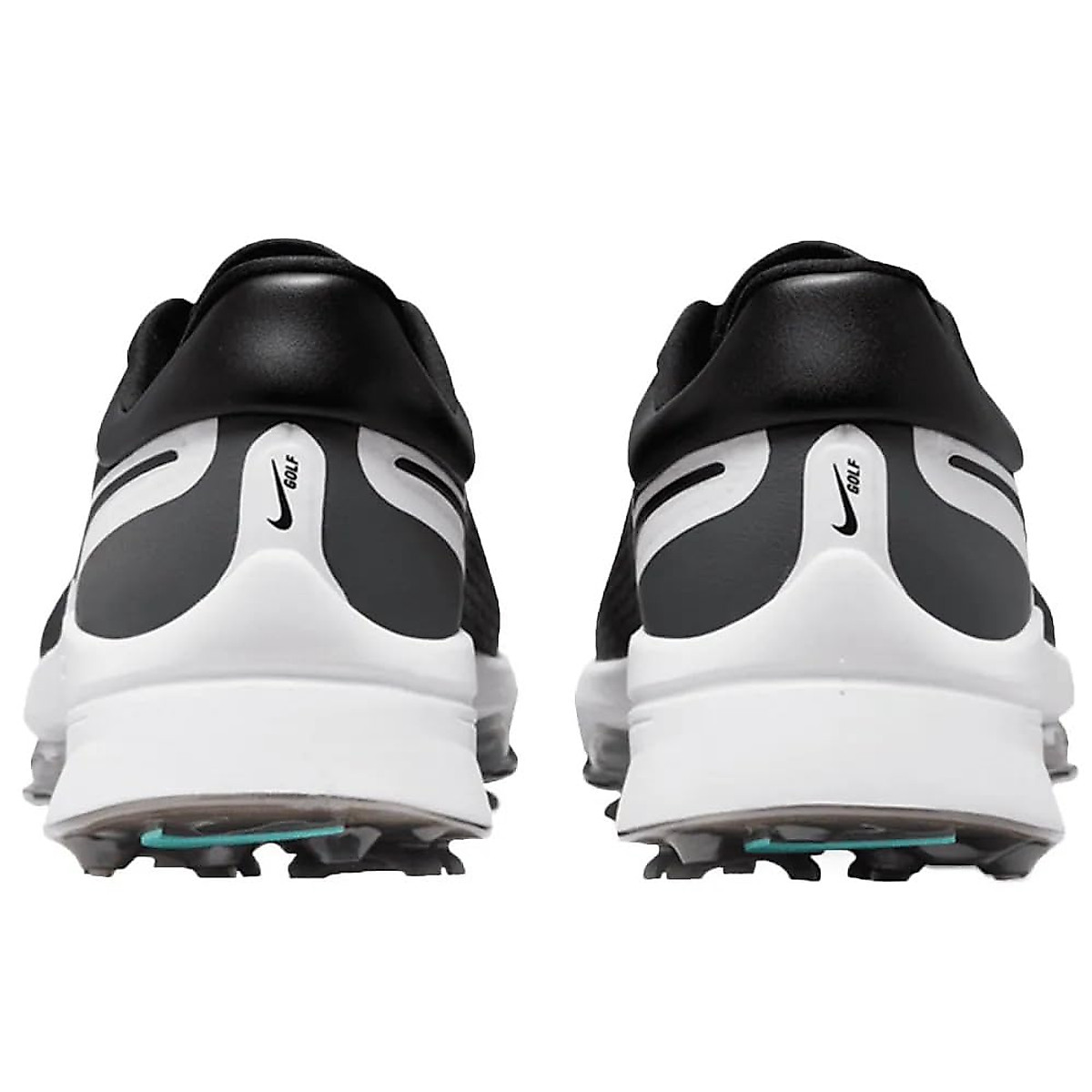 Nike Air Zoom Infinity Tour Next% DC5221-015 Black-Iron Grey-Dynamic Turquoise-White Men's Golf Shoes 9 US