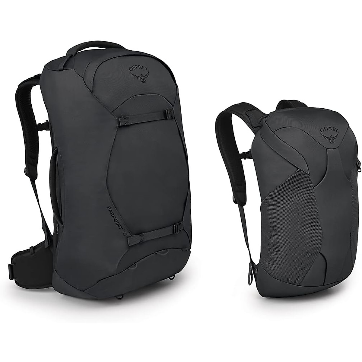 Osprey 10003681 Farpoint 70 Tunnel Vision Grey O/S