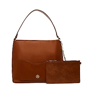 Anne Klein East west ak hobo with Pouch, Ginger Bisscuit