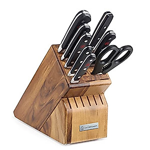 WÜSTHOF Classic 9-Piece Knife Block Set