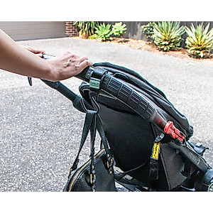 Little Chicks Baby Stroller Organizer Hook Clip for Purse and Bags - 2 Pack - Model CK096