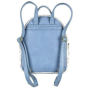 Disney Dogs Saffiano Faux Leather Tote Bag Mini Backpack