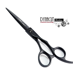Professional Hair Scissors Salon Shears 6 Inch, Extremely Sharp 440C Blades, DynaCut Razor Sharp Haircutting Shears Hairdressing Scissors with Cleaning Oil and Leather Protection Sleeve