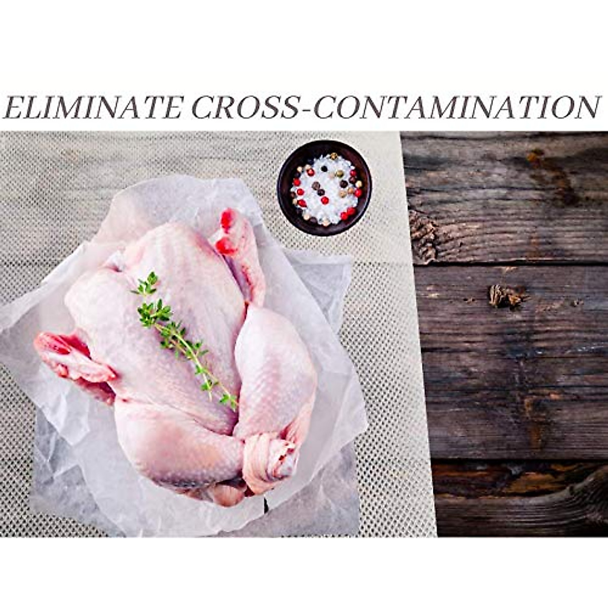 Disposable Plastic Cutting Board For Cooking Prep, Restaurant use, Traveling, Parties, Camping, BBQs Easy To Use Flexible Cutting Board Sheets With Built In Sliding Cutter