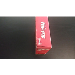 Staples 3.5" Formatted Diskettes, IBM DS-HD, Black, Pack of 10