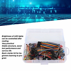 Electronics Component Assortment, Electronics Component Kit Controllable LED Brightness for R3