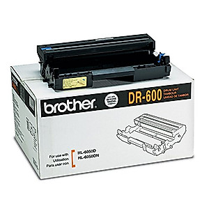 Brother DR600 Drum Unit, Black - in Retail Packaging