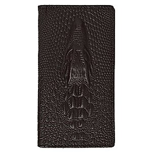 MARSHAL Fashion Croco Embossed Credit Card Holder For Ladies