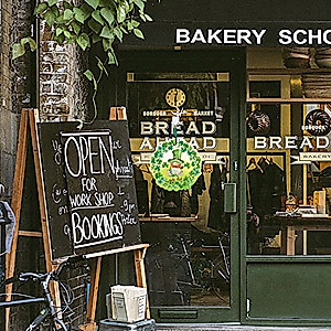 St. Patrick's Day Door Sign Hanging Decorations Shamrock Wreath Welcome Home Decor Party Supply