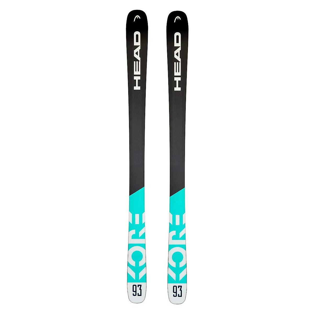HEAD Women's Kore 93 W Graphene Grey/Blue Freeride All-Mountain Skis, Size: 153