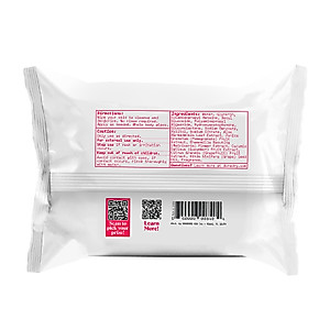 Whole-Body Deodorant Wipes for Men & Women- Body Wipes for Sweat & Odor Control, Use for On-the-Go Cleansing, Gym Sessions, Travel, or Rinse-Free Shower Alternative - Aqua Scent, Pack of 1