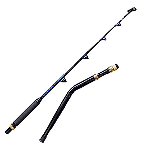 OKIAYA 80-130lb 5'6"Blueline Saltwater Fishing Rod Bent Butt Swivel Tip