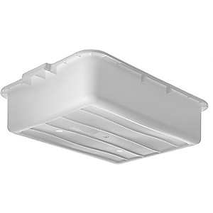 Carlisle FoodService Products N4401002 Comfort Curve™ Ergonomic Wash Basin Tote Box, 5" Deep, White