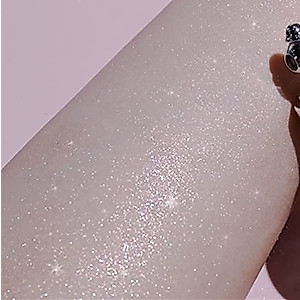 Go Ho Hair and Body Glitter Spray,Festival Glitter Powder Makeup for Hair/Body/Clothes,Silver Glitter Spray Loose Sparkle Powder Makeup for Body Highlighter,Festival Rave Accessories,10g