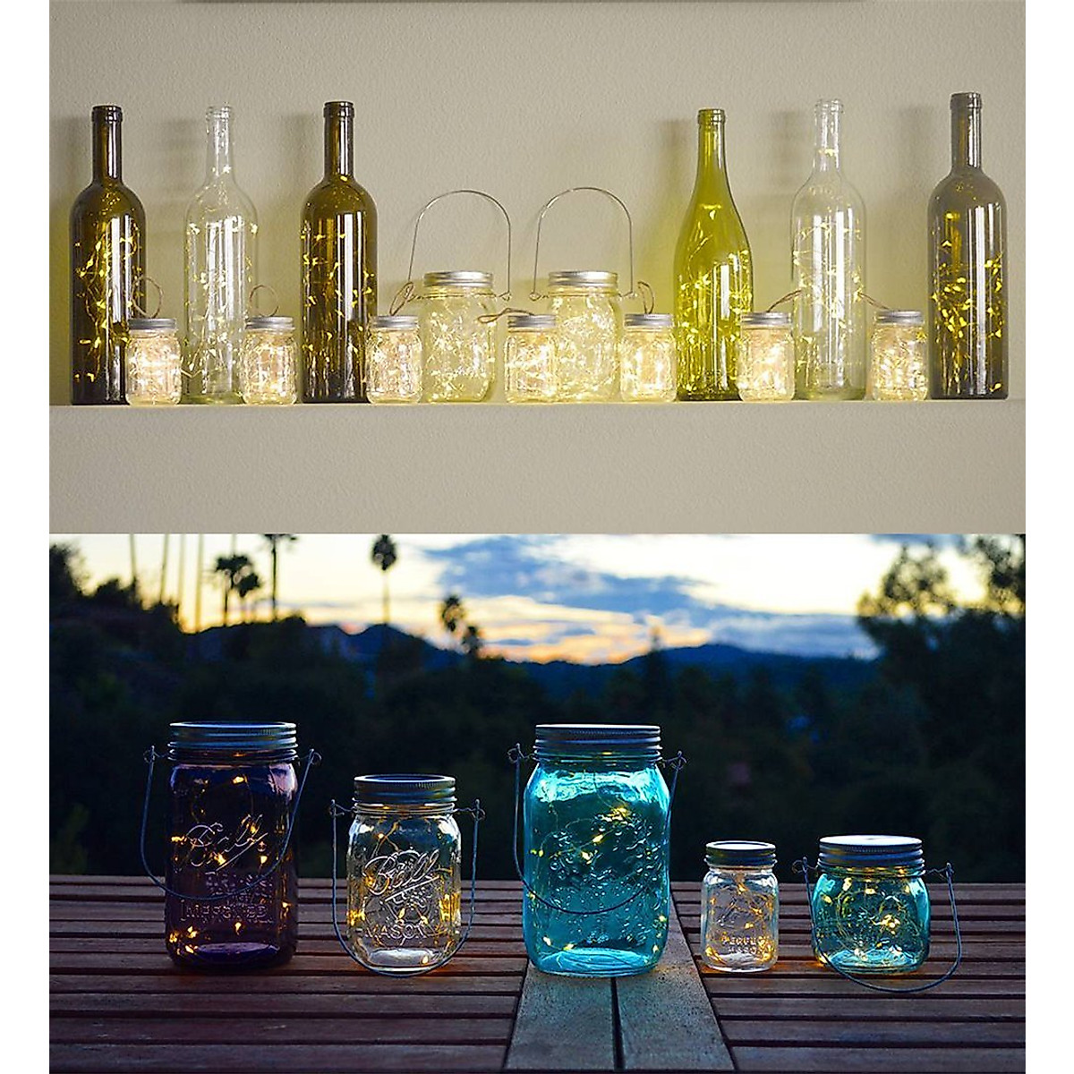 musscccm 12 Pack Stainless Steel Wire Handles (Handle-Ease) for Mason Jar, Ball Pint Jar, Canning Jars, Mason Jar Hangers and Hooks for Regular Mouth, Set of 12, Silver