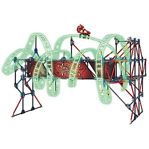 K'NEX Thrill Rides – Web Weaver Roller Coaster Building Set – 439 Pieces – Ages 9 and Up – Construction Educational Toy, Multicolor