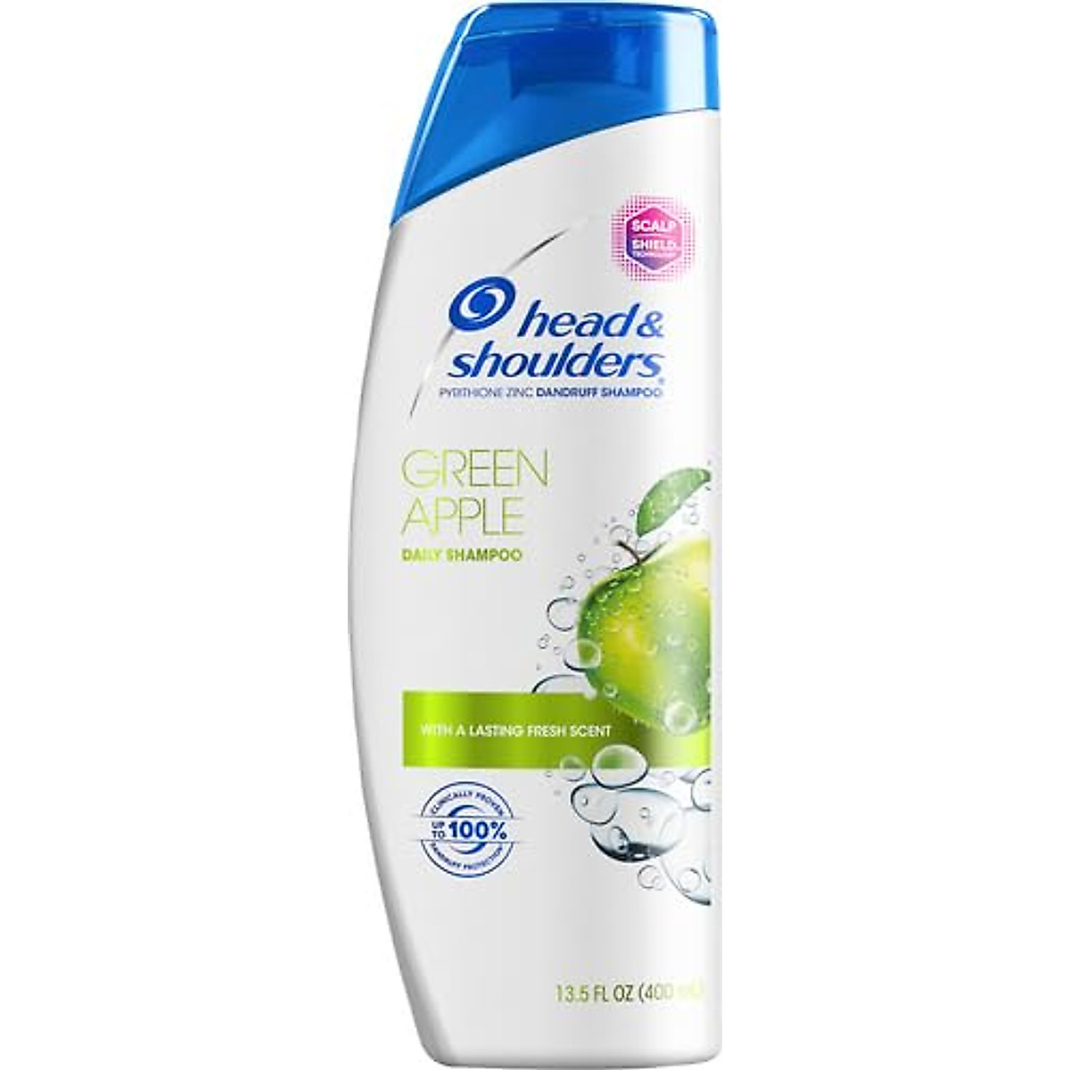 Head and Shoulders Green Apple Daily-Use Anti-Dandruff Shampoo, 13.5 fl oz